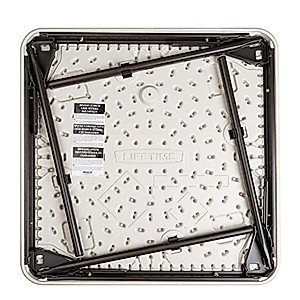 Lifetime 80425 Kids Folding Table, Almond, 24”