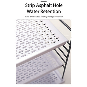 Kitchen Wrap Organizer Rack, Adjustable Aluminum Foil Organization,Storage Box Organizer for Pantry Wrap Holder for Sandwich Bags, Plastic Wrap,Snack and Box, Desk File Organizer(Black)