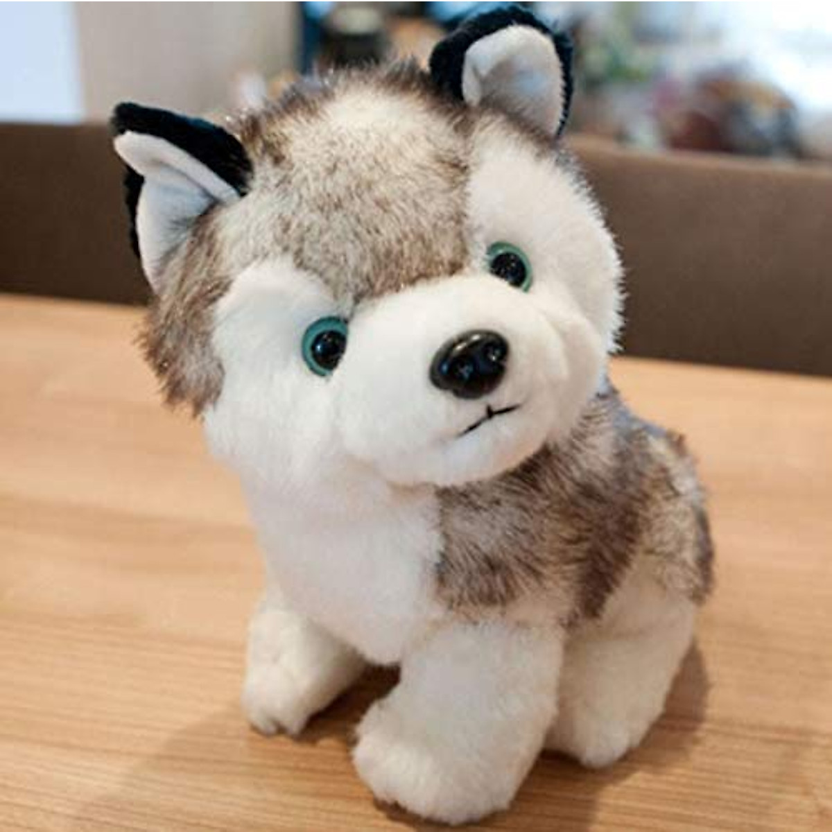 Plush Husky Dog Stuffed Animal Puppy Toys GiftsPuppy plush doll dog simulation doll, soft decorations and lovely gifts for girls and boys on birthdays and children's day