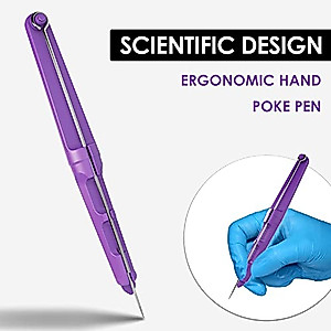 Tattoo Kit, Wormhole Tattoo Manual Tattoo Kit Tattoo Tool Kit Tattoo Pen Kit with Ink Tattoo Needles TK102