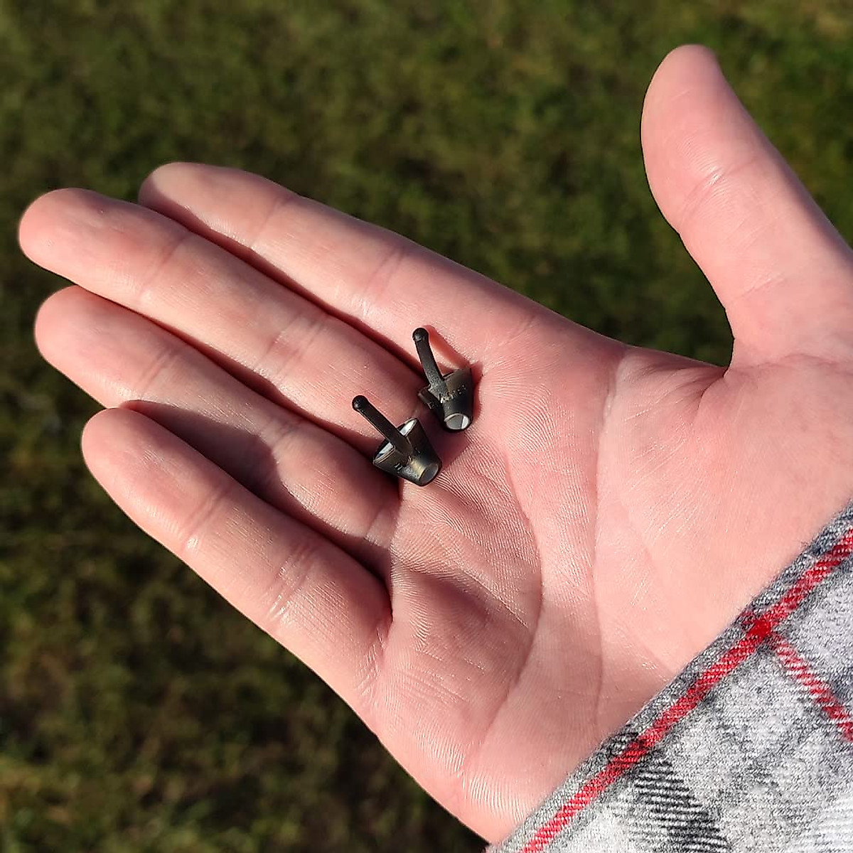 Flare Calmer Pro Mini – Ear Plugs Alternative – Reduce Annoying Noises Without Blocking Sound – Premium Version - Soft Reusable Silicone with Aluminum Core - Black Ice