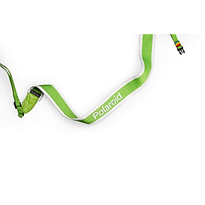 Polaroid Camera Strap Flat – Green Stripe