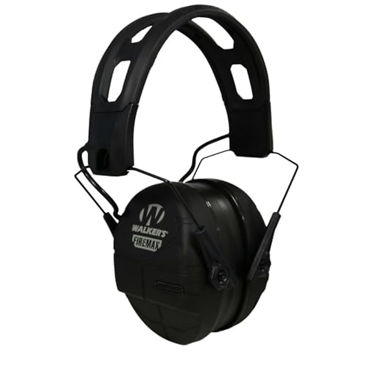 Walker's Rechargeable Lightweight Shooting Hunting Range Electronic Slim Low Profile Hearing Protection FireMax Earmuffs