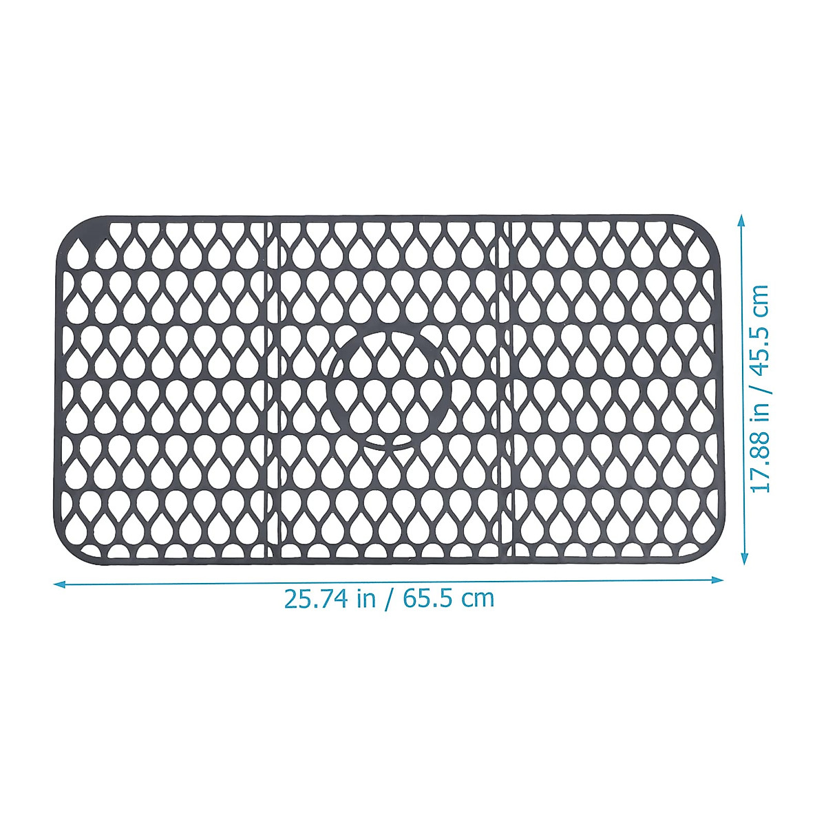 Angoily Silicone Sink Mat Silicone Sink Protector Sink Rack for Bottom Flatware Sink Mats for Bottom Kitchen Sink Silicone Kitchen Mat Mat Dishwasher Bar Counter