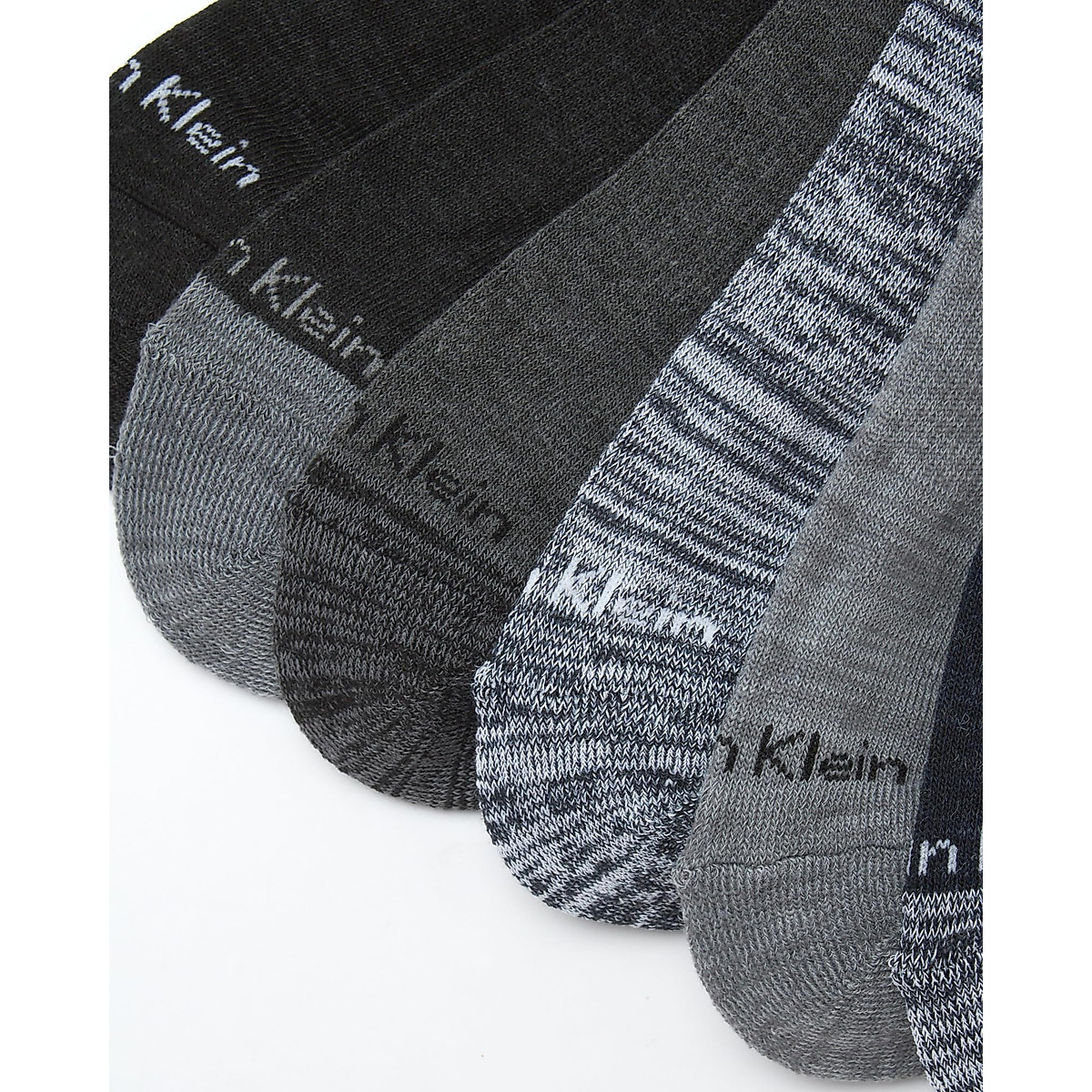 Calvin Klein Men's Socks - Athletic Cushioned Quarter Cut Ankle Socks (12 Pack), Size 7-12, Assorted