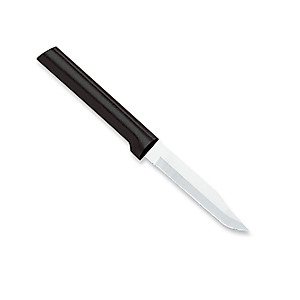 RADA Regular Serrated Paring Knife – Stainless Steel Blade With Stainless Steel Resin Handle, 6-3/4 Inches, Pack of 2