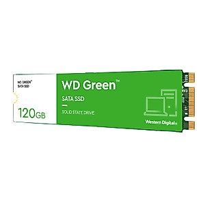 Western Digital WDS120G2G0B WD Green 120 GB Internal Solid State Drive - SATA - M.2 2280, 120GB