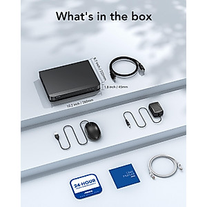 ANNKE 16-Channel HD-TVI 1080P Lite Security Video DVR, H.265+ Video Compression for Bandwidth Efficiency, HDMI and VGA Outputs Both Support Up to 1080P, Remote Access, Email Alarm, NO HDD