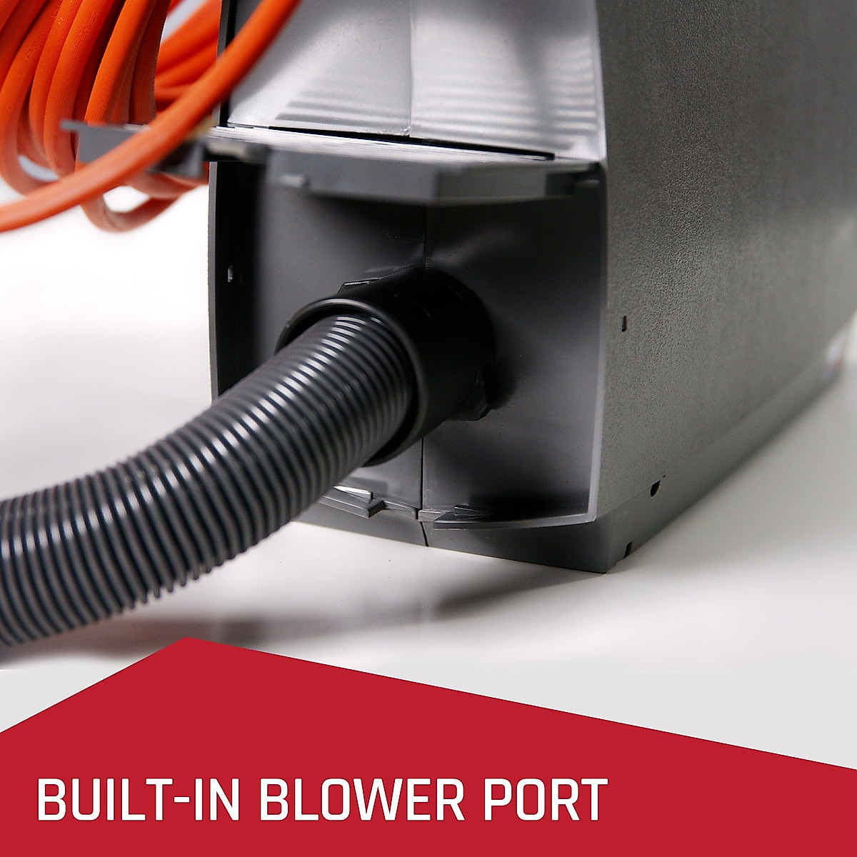 Hoover Commercial PORTAPOWER Lightweight Canister Vacuum Cleaner with Attachments, Portable Carriable Handheld Small Professional Grade Bagged, 8 Pounds, CH30000, Black