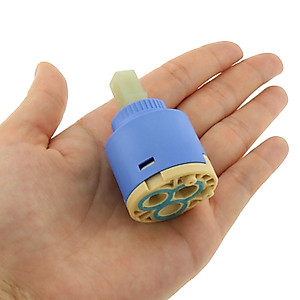 35 Ceramic Faucet Valve DGZZI 35mm Ceramic Faucet Cartridge for Single Handle Kitchen Basin Faucet Part, Ceramic Faucet Valve