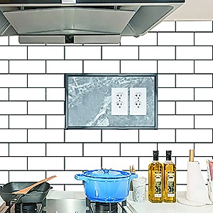 JSIWOTH 26.2 Ft Peel and Stick Trim, Waterproof Molding Trim for Walls, Edges, Borders, Window Frames, Backsplash Tiles, Flexible and Self Adhesive Trim