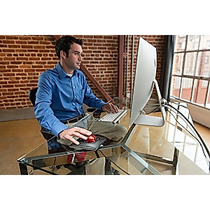 Kensington Wired SlimBlade Trackball Mouse (K72327U), Black