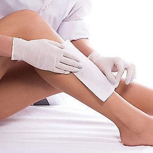 ForPro Professional Collection Firmasoft Non-Woven Epilating Strips, Tear-Resistant, 10% Thicker - Pre-Cut Strips for Hair Removal, White, 3” W x 9” L, 100-Count