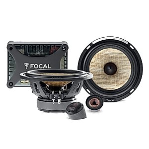 Focal PS 165 FXE 6.5" Flax Evo 2-Way Bi-Amplified Component Kit, Pair