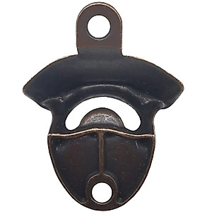 12PCS Wall Mounted Bottle Opener Vintage Beer Bottle Opener Suitable for Bars KTV Hotels Homes