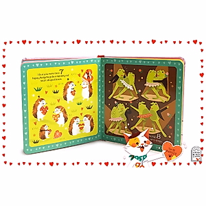 How Many Do I Love You? A Valentine Counting Padded Picture Board Book, Ages 1-5 ( )