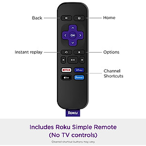 Roku Express HD 2 Pack | Streaming Player HD with Roku Simple Remote, Includes Premium HDMI Cable | with Microfiber Cleaning Cloth