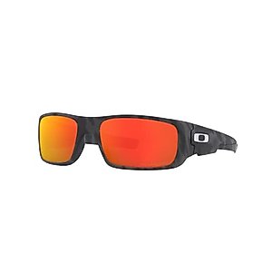 Oakley OO9239-923930 Sunglasses CRANKSHAFT MATTE BLACK CAMO w/RUBY IRIDIUM POLARIZED 60mm