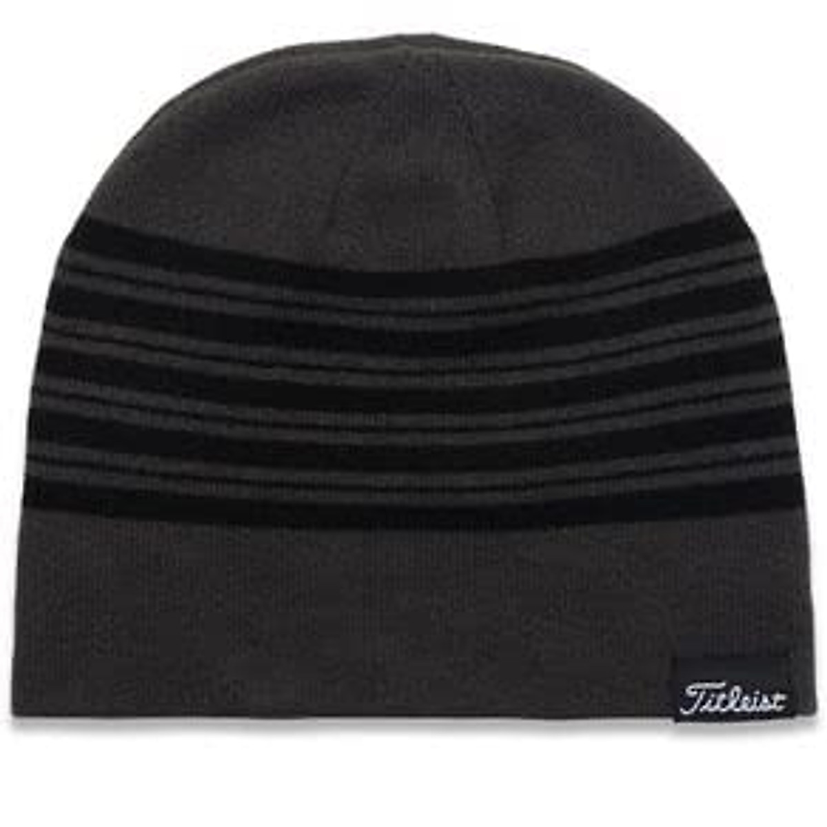 Titleist Men's Standard Lifestyle Beanie Essential, Charcoal/Black, One Size
