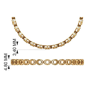 Certified London Blue Topaz Tennis Bracelet For Women, AAA Quality, December Birthstone Bracelet, 14K White Gold, 6.5 inches