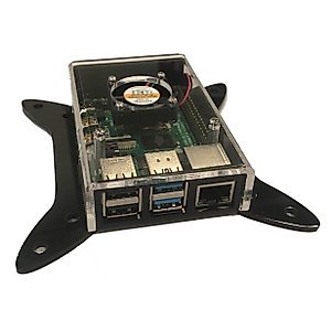 VESA Mount Case for Raspberry Pi 4 with Fan