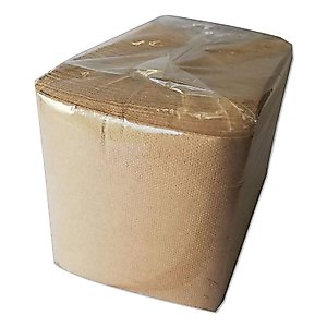 Boardwalk BWK8323K 13 in. x 10 in. 1-Ply 1/4-Fold Lunch Napkins - Kraft (500/Pack, 12 Packs/Carton)