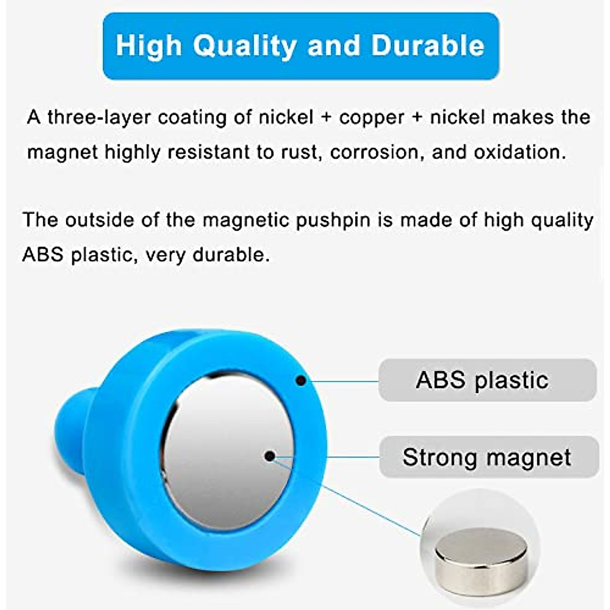 20 PCS Magnetic Push Pins Refrigerator Magnets Strong Fridge Magnets Whiteboard Magnets Map Magnets Perfect for Home Kitchen Office School Classroom Mini Size Pink