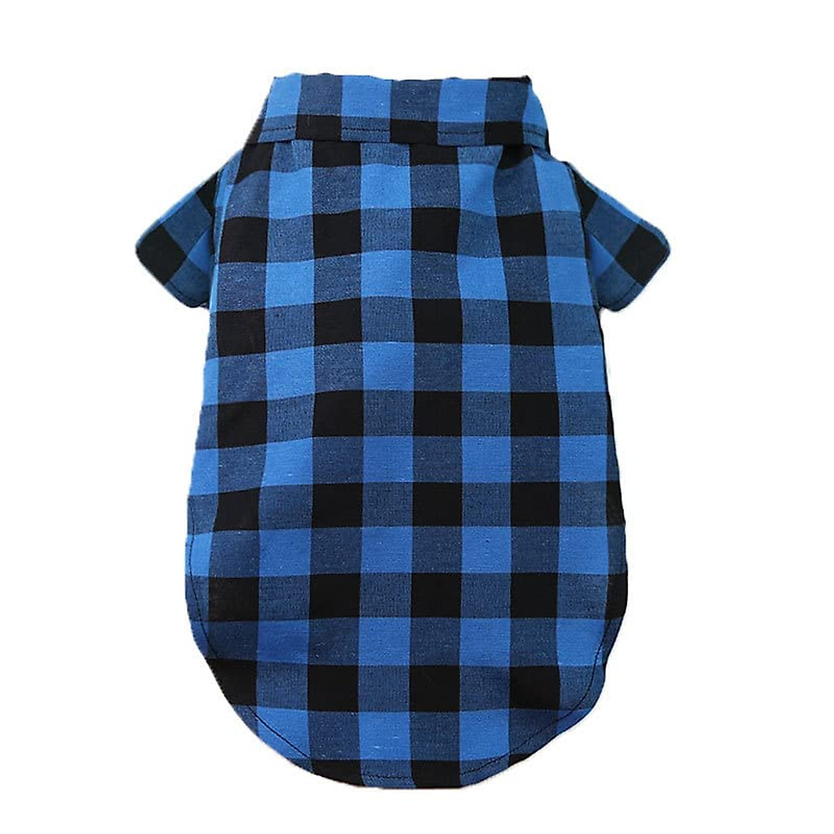 2 Pack Plaid Dog Shirts with Bow Tie Puppy Shirts Pet Sweatshirt Dog Apparel Outfit for Birthday Party Small Dogs Cats Holiday Photo Wedding Supplies(S)