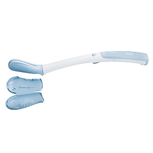 Juvo Travel Toilet Aid | Portable Personal Cleaner for Wiping | 17" Long Reach Comfort | Trigger Release | Sanitary Tip Cover (TTA01)