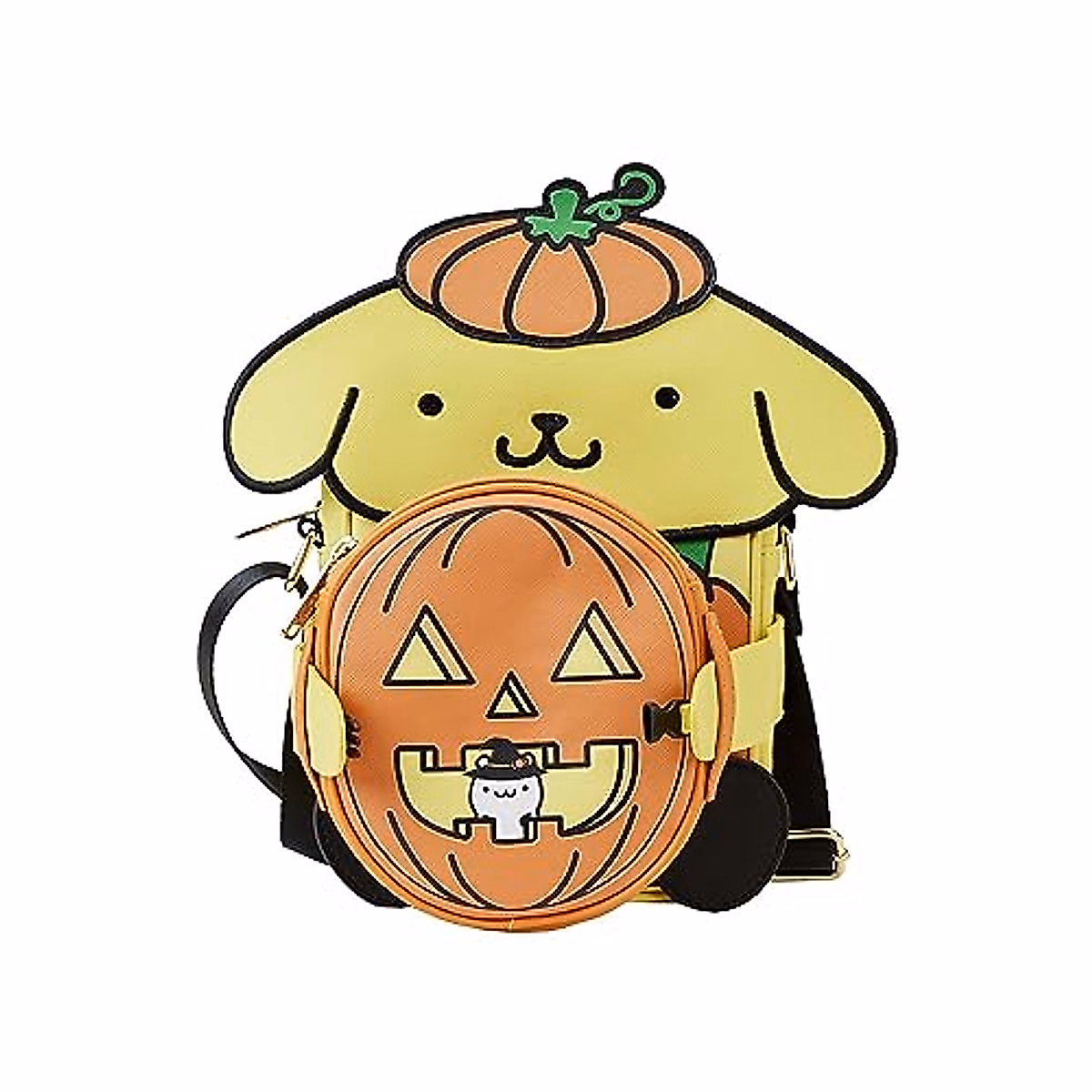Loungefly Sanrio Pompompurin Halloween Crossbuddies Crossbody