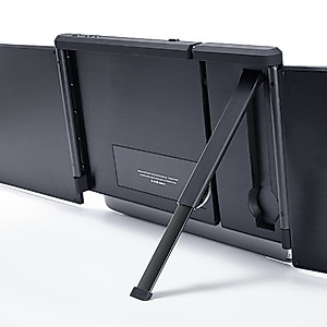 WESTHOD 12" Laptop Monitor Extender, Portable Monitor for Laptop HDMI USB C Screens Extender FHD 1080P, Plug-Play Tri-Screen for 13”-16” Laptops