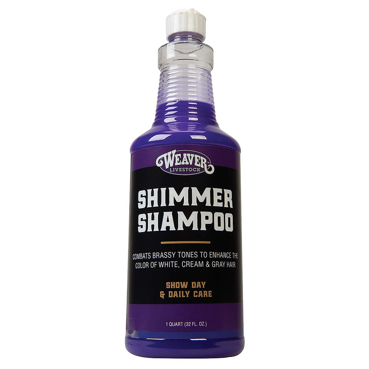 Weaver Livestock Shimmer Shampoo, Purple, 16 Oz