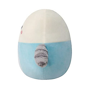 Squishmallows 14-Inch Tycho Blue and White Parakeet - Large Ultrasoft Official Kelly Toy Plush