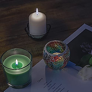 CandMak Candle Wick Kit, 60pcs Candle Wicks with Wick Stickers, Wick Holders and Candle Tags for Candle Making (Thick 4"+6"+8")