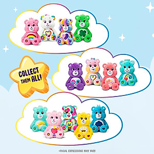 Care Bears 14" Cheer Bear Plushie - Medium Size - Pink Plushie for Ages 4+ – Perfect Stuffed Animal Holiday, Birthday Gift, Super Soft and Cuddly – Good For Girls and Boys, Employees, Collectors