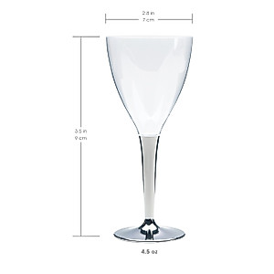 Mozaik 8 ct Wine Glass, Clear