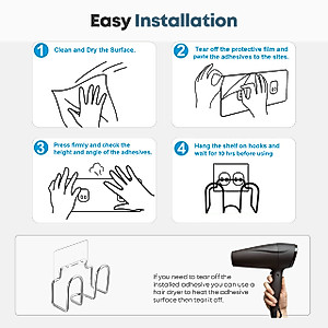 Sponge Holder Sink Caddy for Kitchen Accessories, No Drilling Adhesive ,Rustproof SUS304 Stainless Steel