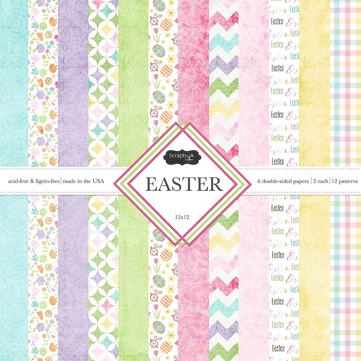 Scrapbook Customs Themed Paper Scrapbook Kit, Easter