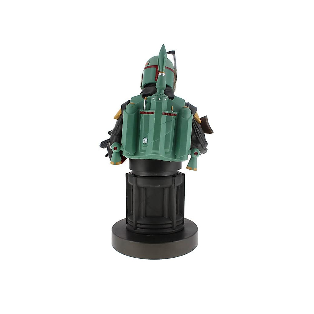 Exquisite Gaming: The Mandalorian: Boba Fett - Original Mobile Phone & Gaming Controller Holder, Device Stand, Cable Guys, Licensed Figure