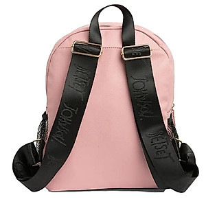 Betsey Johnson Josie Quilted Full Size Backpack Blush One Size