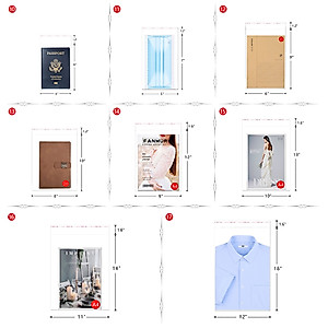 Clear Self Adhesive Cellophane Bags 2x3" Self Stick Cello Baggies 200pcs OPP Poly Glassine Bags 2mil for Seeds Battery Coins Beads Earrings Clip Broken Diamond