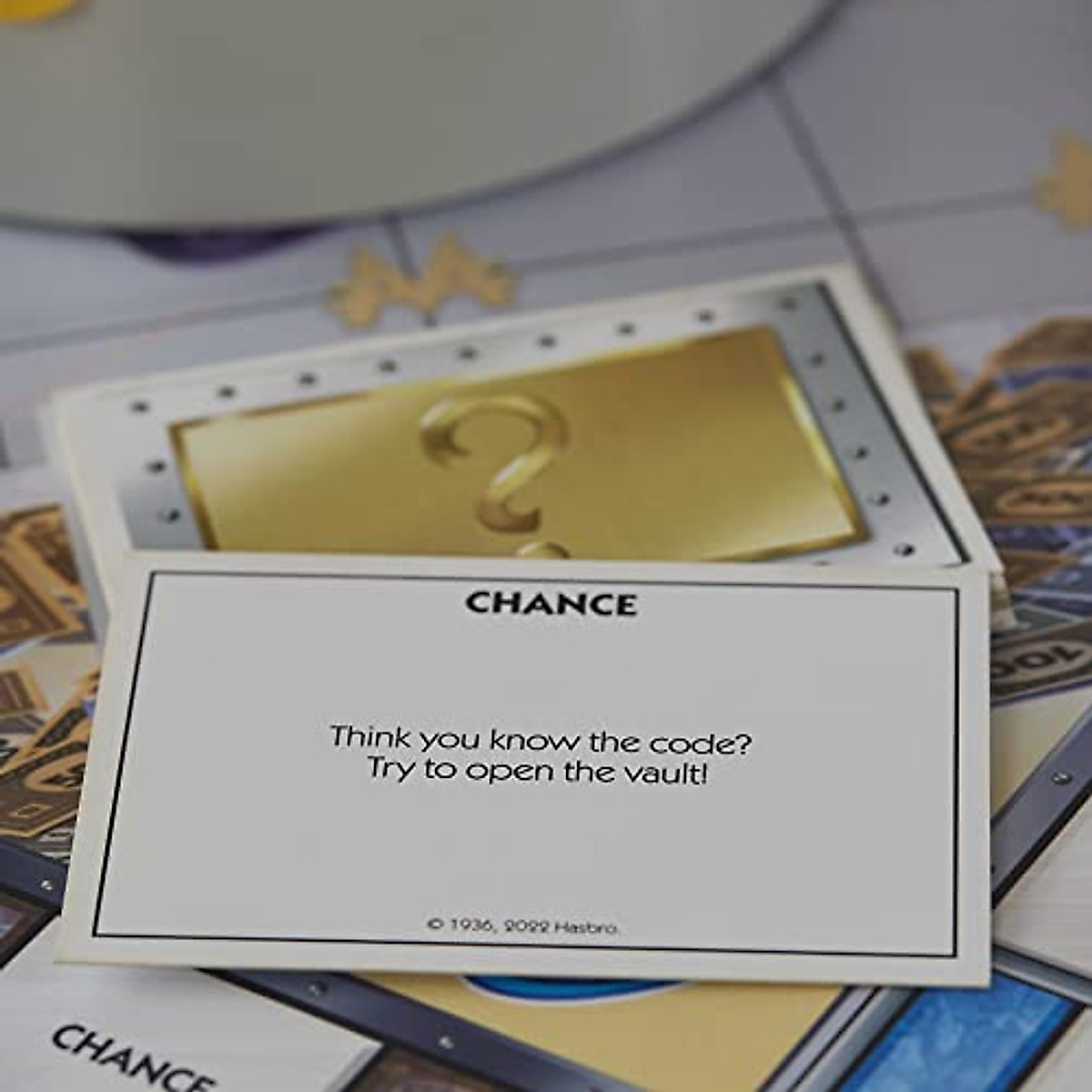 Monopoly Secret Vault Board Game for Kids Ages 8 and Up, Family Board Game for 2-6 Players, Includes Vault