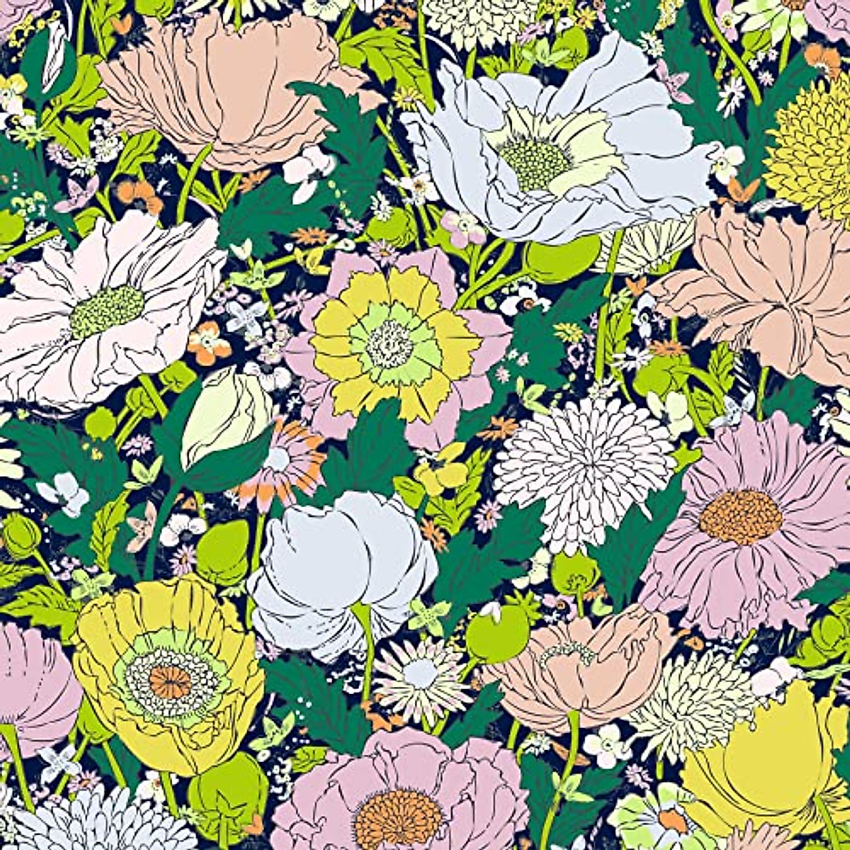 Vera Bradley womens City Shopper Market Tote Handbag, Bloom Boom, One Size US