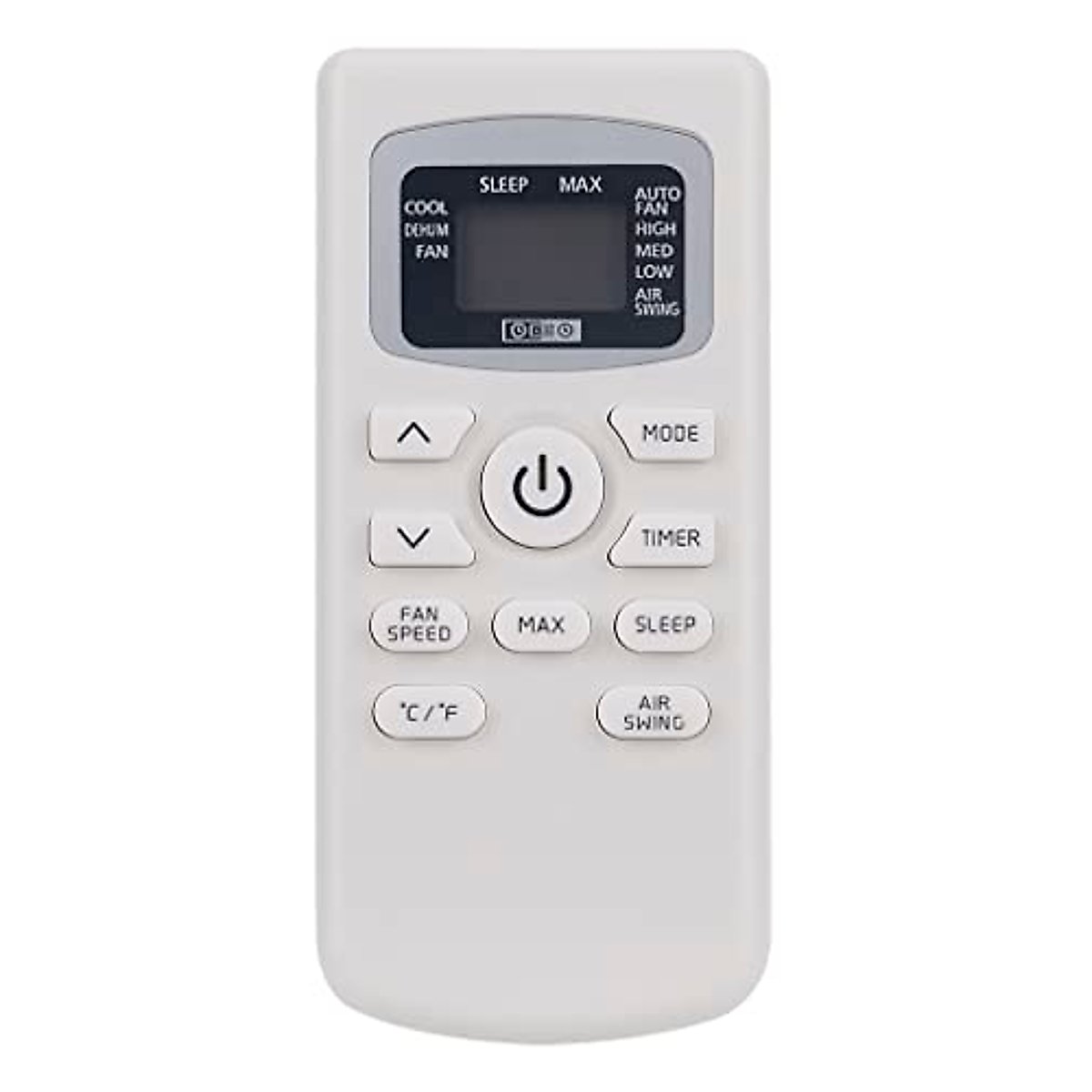 Replace AC Remote Control Compatible with Black+Decker Portable Air Conditioner BPACT12WT BPACT14HWT BPACT14WT BPACT08WT BPACT10WT BPACT12HWT