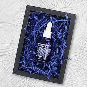 MagicWater Supply Crinkle Cut Paper Shred Filler (2 LB) for Gift Wrapping & Basket Filling - Navy Blue