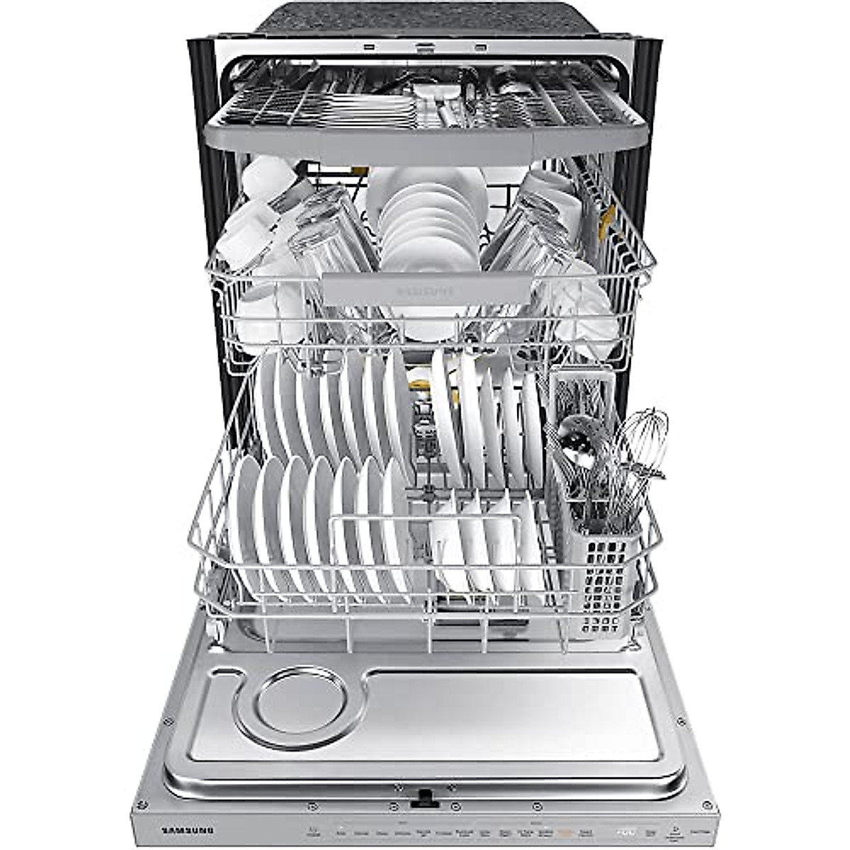 Samsung DW80B7070US 42 dBA Stainless Smart Dishwasher with StormWash+