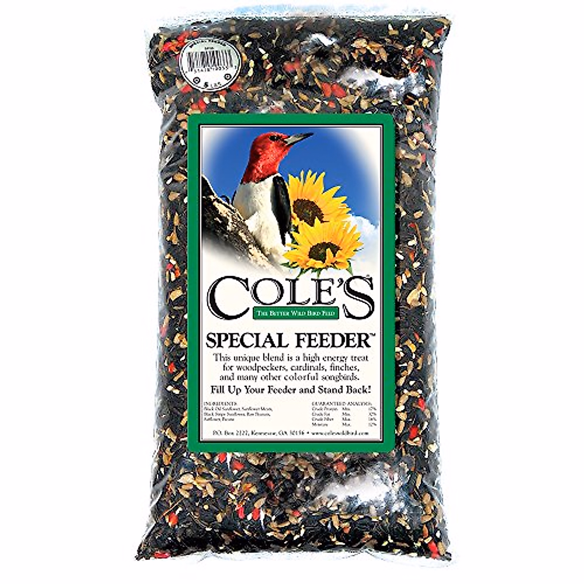 Cole's SF20 Special Feeder Bird Seed, 20-Pound