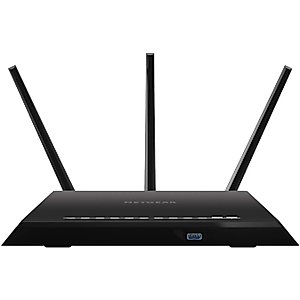 Netgear Nighthawk R6700 Smart AC1750 WiFi Router (WiFi Speed up to 1750 Mbps, 4X GB Ethernet and USB 3.0 Port, with Armor Cyber Protection and Circle Child Protection App)