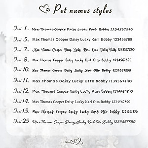 Anavia Slide On Silent Pet ID Tags, S/M/L/XL Personalized Gold Black Stainless Steel Customized Engraved Cat Dog Name Tags, Glossy Finish Chew-Proof Quiet Dog Collar Tag (X-Large, Black)