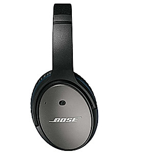 Bose QuietComfort 25 Acoustic Noise Cancelling Headphones for Apple Devices, Black (Renewed)